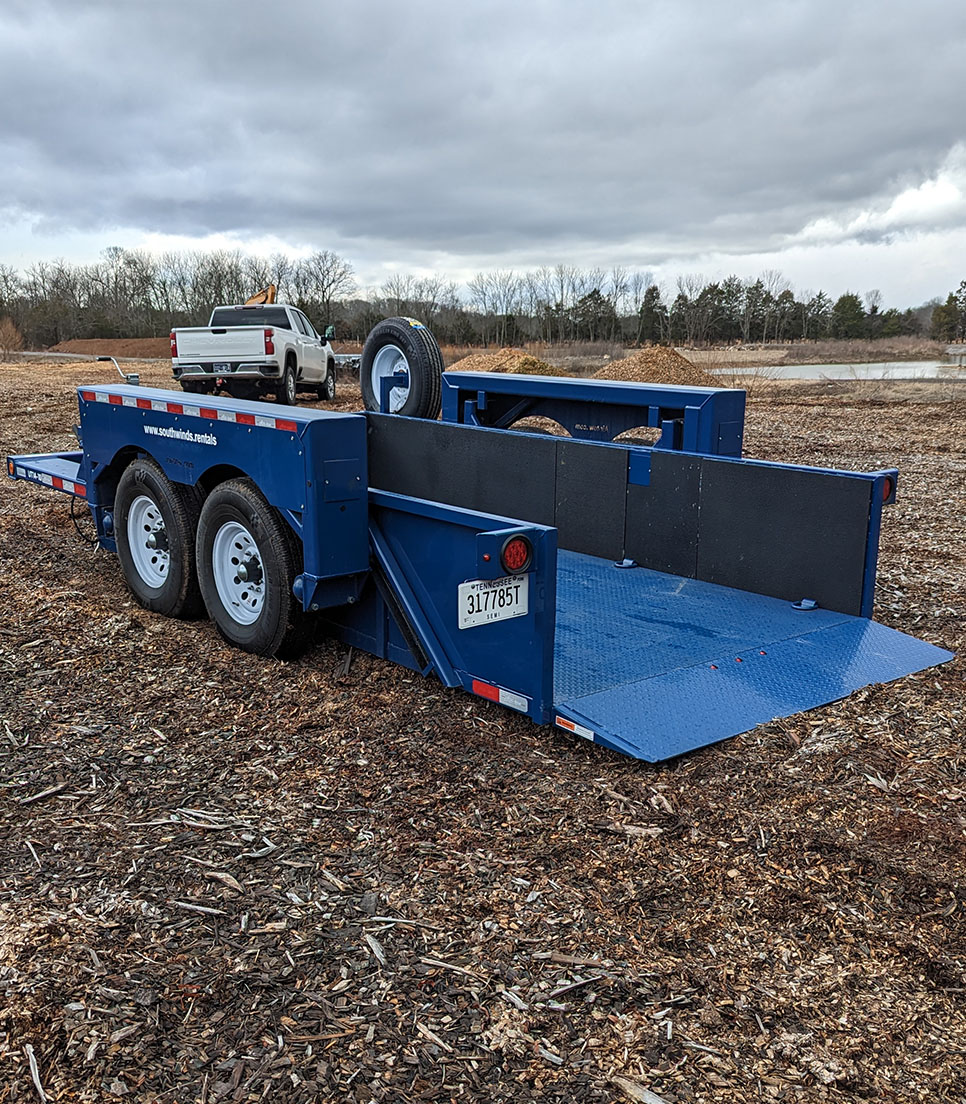 Southwinds Rentals | Air-tow 14' Hydraulic Lift Trailer